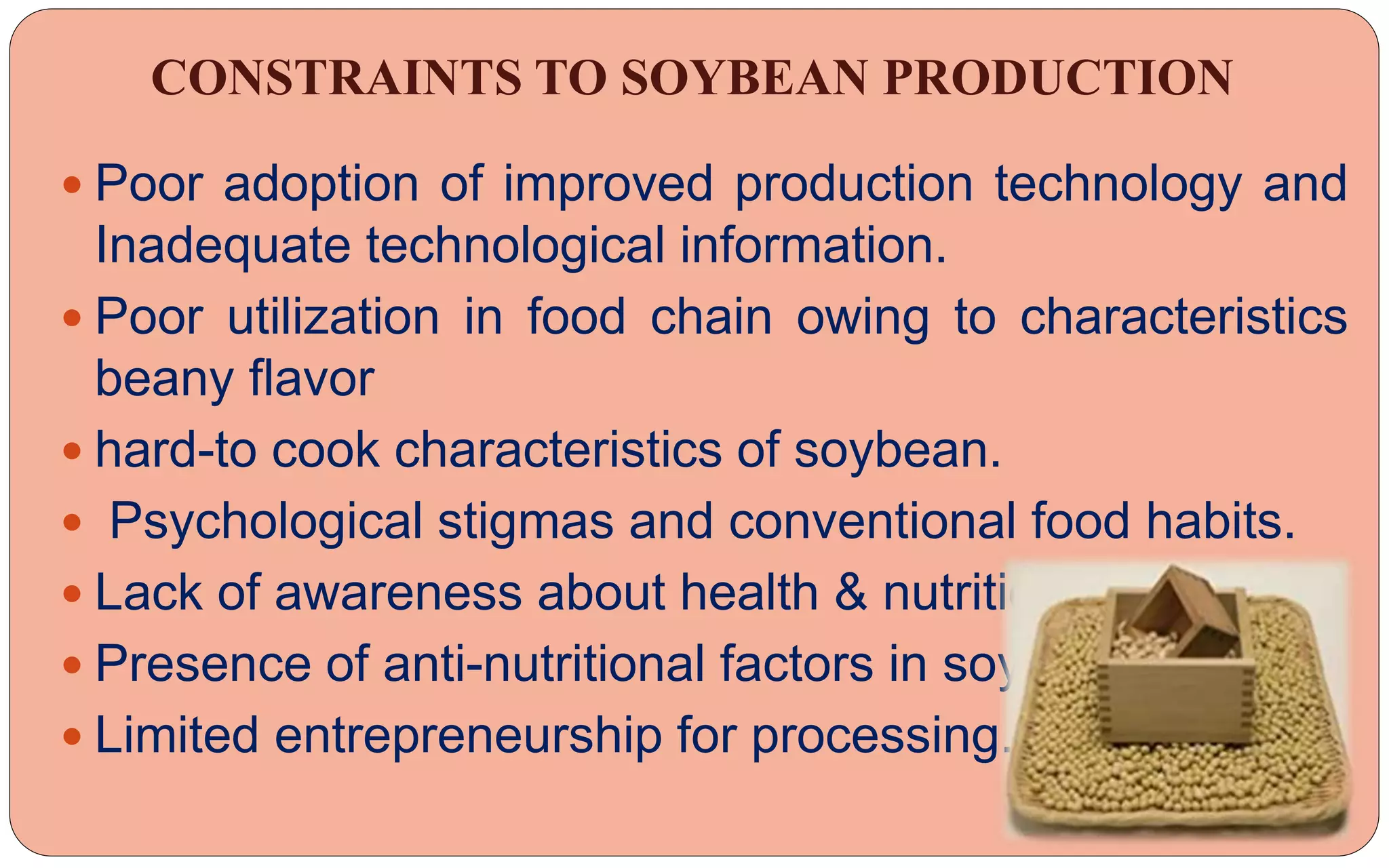 Soyabean ppt | PPTX