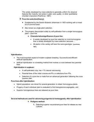 Soybean breeding methods | DOCX