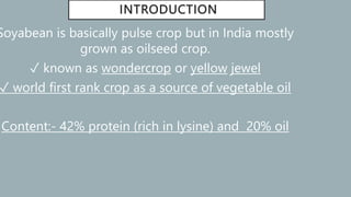 soybean crop ppt by suraj Bhatkariya.pptx
