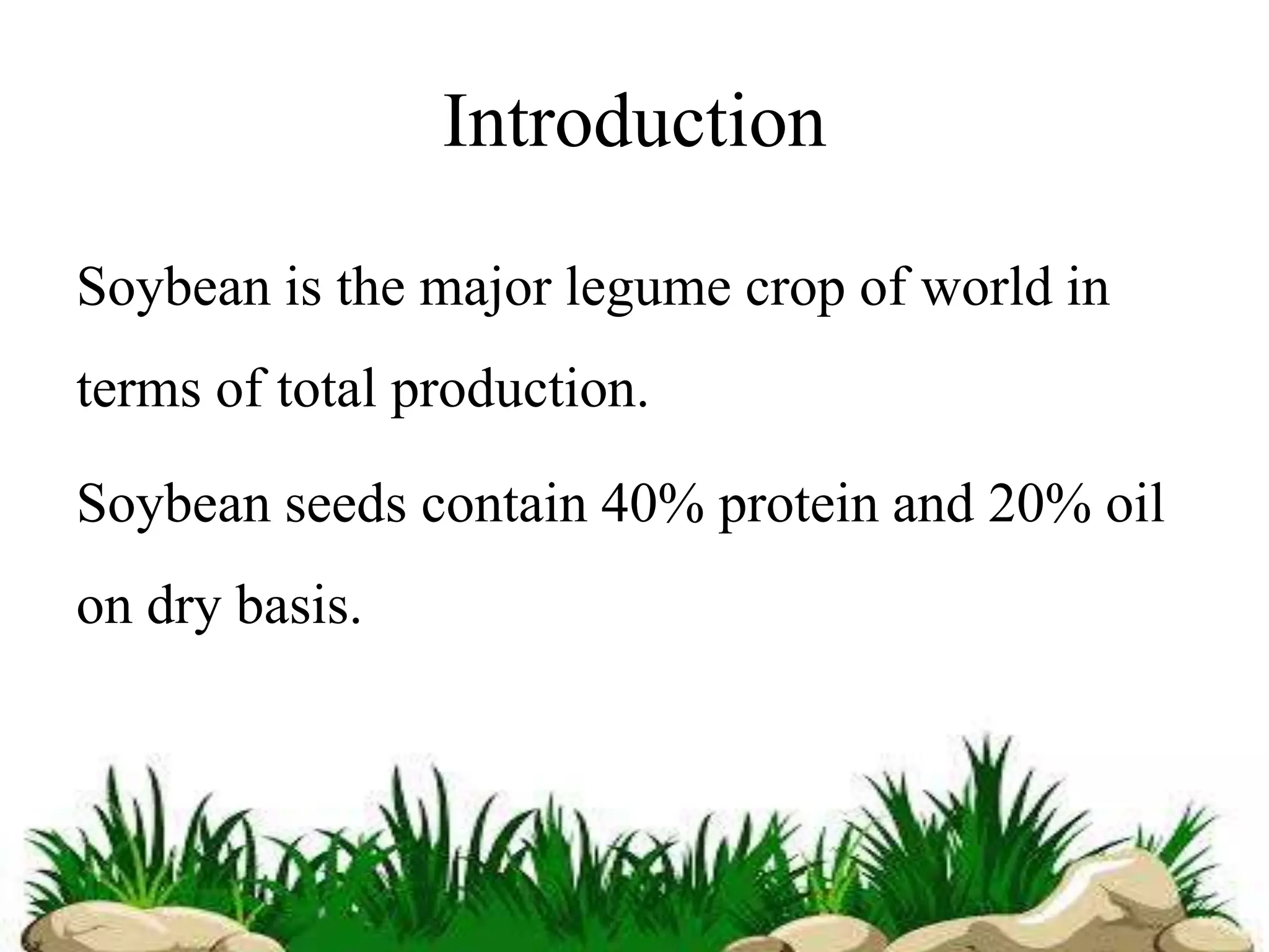 Soybean production technology saad | PPTX