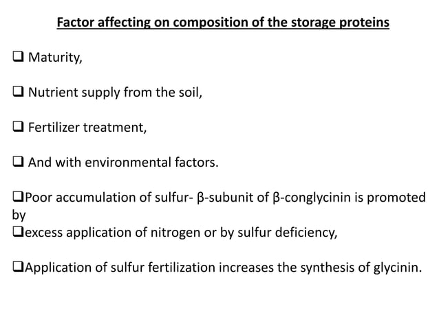 Soybean proteins | PPTX