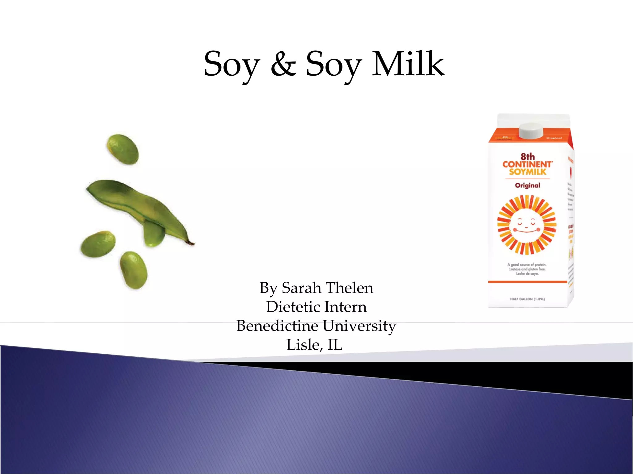 Soy In Service Presentation | PPT