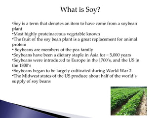 Soy In Service Presentation | PPT