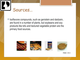 Health benefits of soy isoflavones | PPT