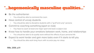 So you are a beginning male teacher! | PDF