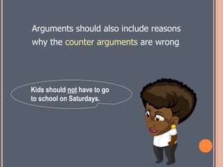So you think you can argue? All About writing an Argument! | PDF