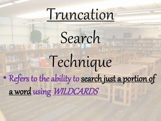 So you think you know 1 search strategies | PPTX