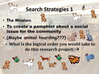 So you think you know 1 search strategies | PPTX