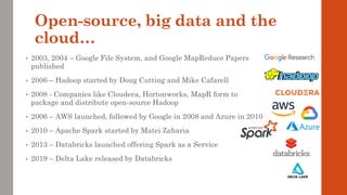 So You Want to Build a Data Lake? | PPT