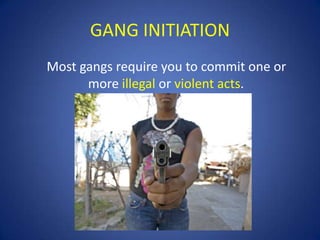 So you want to join a gang | PPT