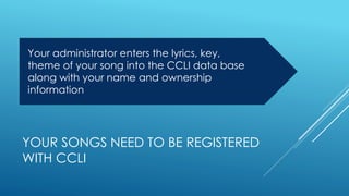 So you write worship songs | PPTX