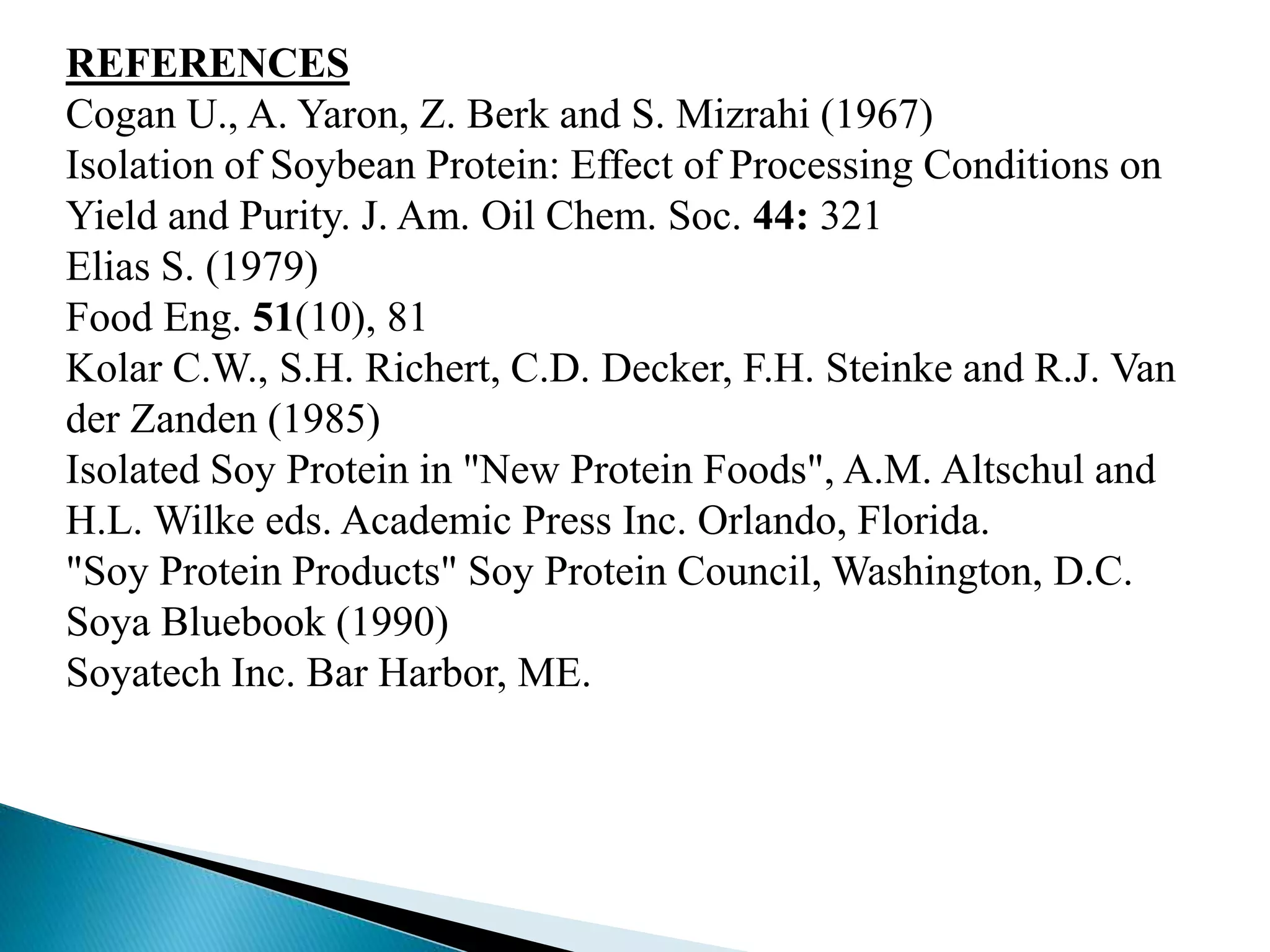 Soy protein isolate | PPTX