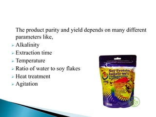 Soy protein isolate | PPTX