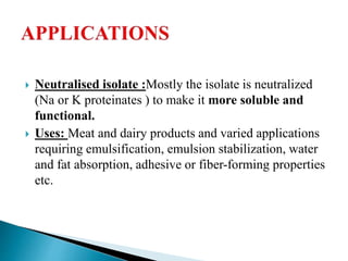 Soy protein isolate | PPTX