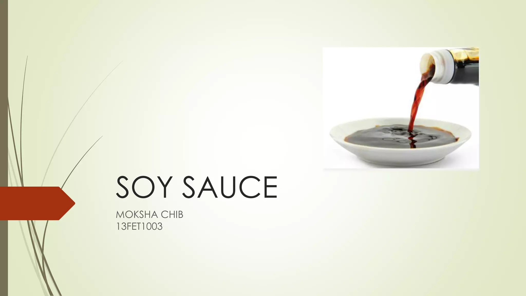 Soy sauce Microbiological aspects | PPTX