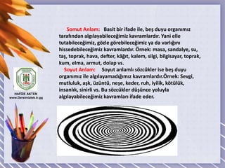 Soyut somut | PPTX