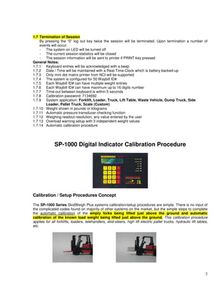 Forklift weighing scales, SP1000-skid weigh-plus-installation ...