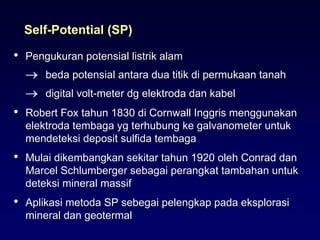 Self Potential (SP) | PDF