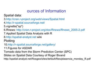 R Spatial Analysis using SP | PPT