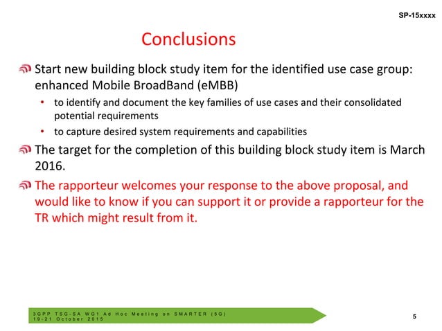 SMARTER Building Block: enhanced Mobile BroadBand (eMBB) | PPTX
