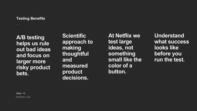 Embracing Failure: How Netflix Builds better global products through A ...