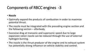 B.tech Mechanical Seminar - RBCC Engines | PPT