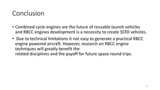 B.tech Mechanical Seminar - RBCC Engines | PPT