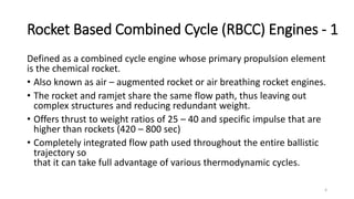 B.tech Mechanical Seminar - RBCC Engines | PPT