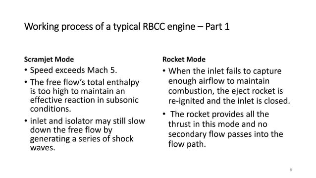 B.tech Mechanical Seminar - RBCC Engines | PPT