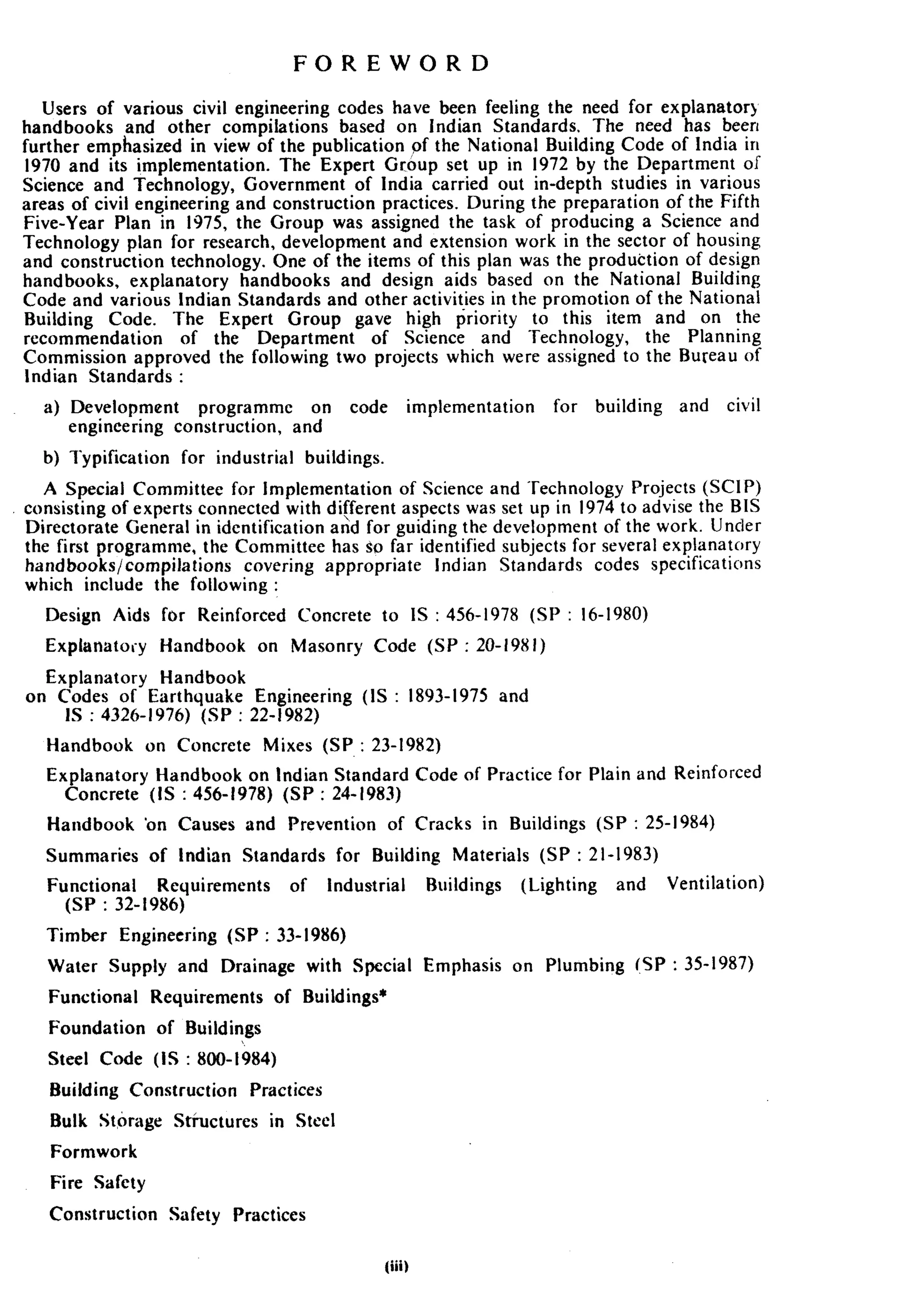 Sp 34-1987 handbook on reinforcement and detailing | PDF