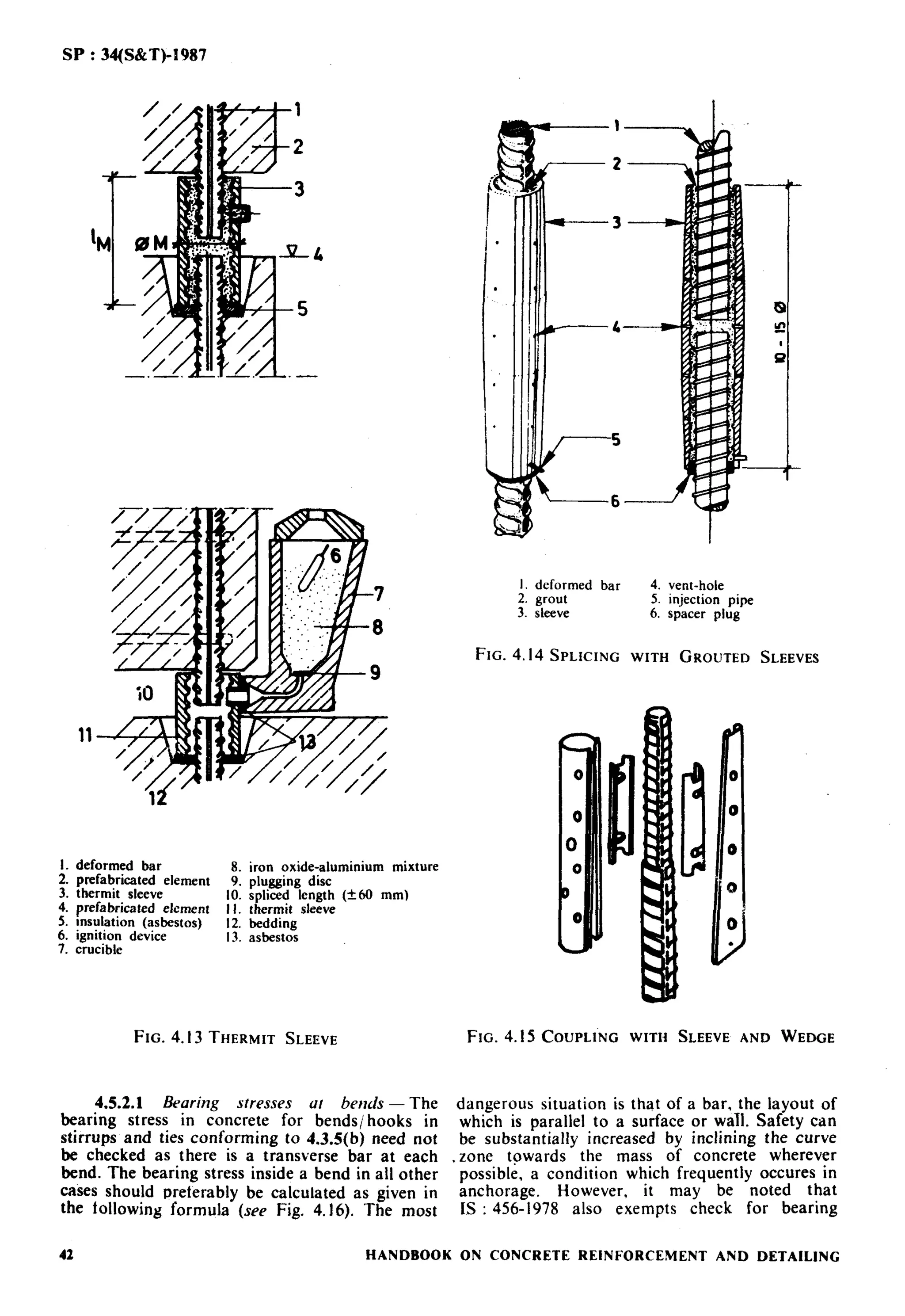 Sp 34-1987 handbook on reinforcement and detailing | PDF