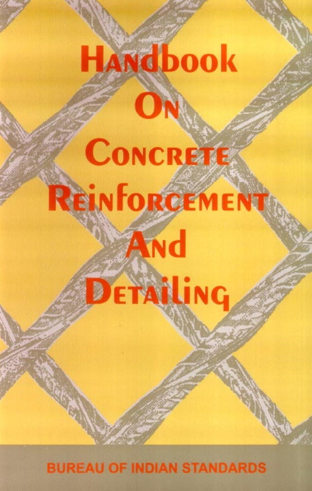 Sp 34-1987 handbook on reinforcement and detailing | PDF
