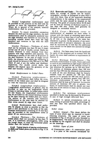 Sp 34-1987 handbook on reinforcement and detailing | PDF