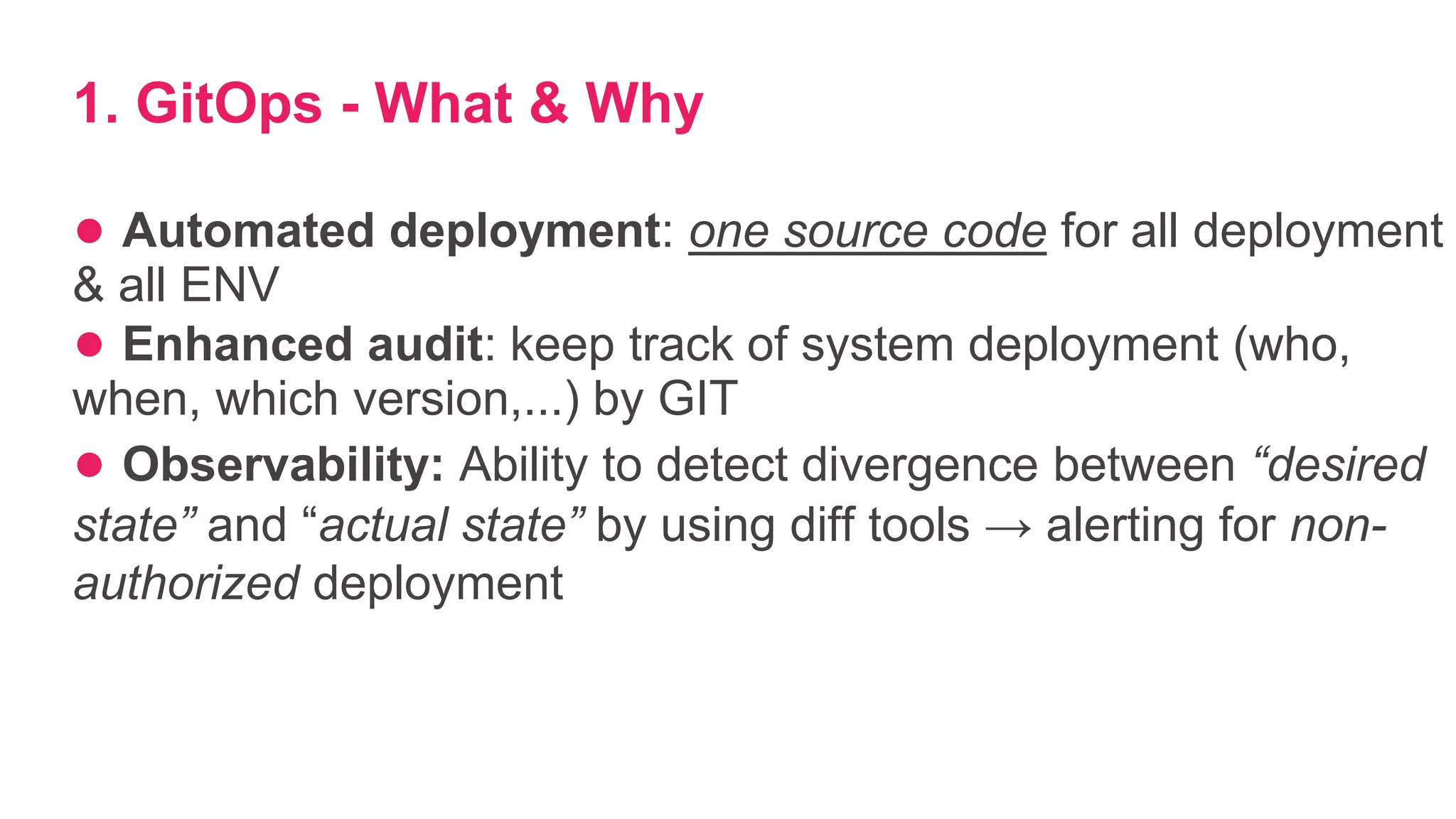 CICD pipelines with GitOps | PPT