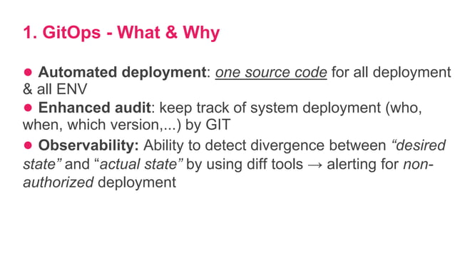 CICD pipelines with GitOps | PPT