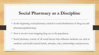 Introduction to Social Pharmacy (SP) | PDF
