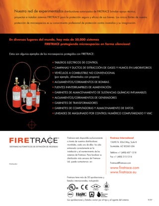 General FireTrace | PDF
