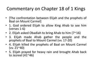 First King Eighteen - Second King Second Annotation content outline thinking problem | PPTX ...