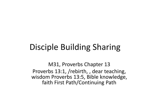 M31, Proverbs Chapter 13 Proverbs 13:1, /rebirth, , dear teaching ...