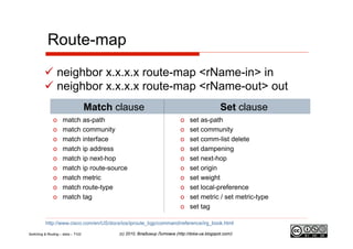 Basics of routing & switching: BGP | PPT