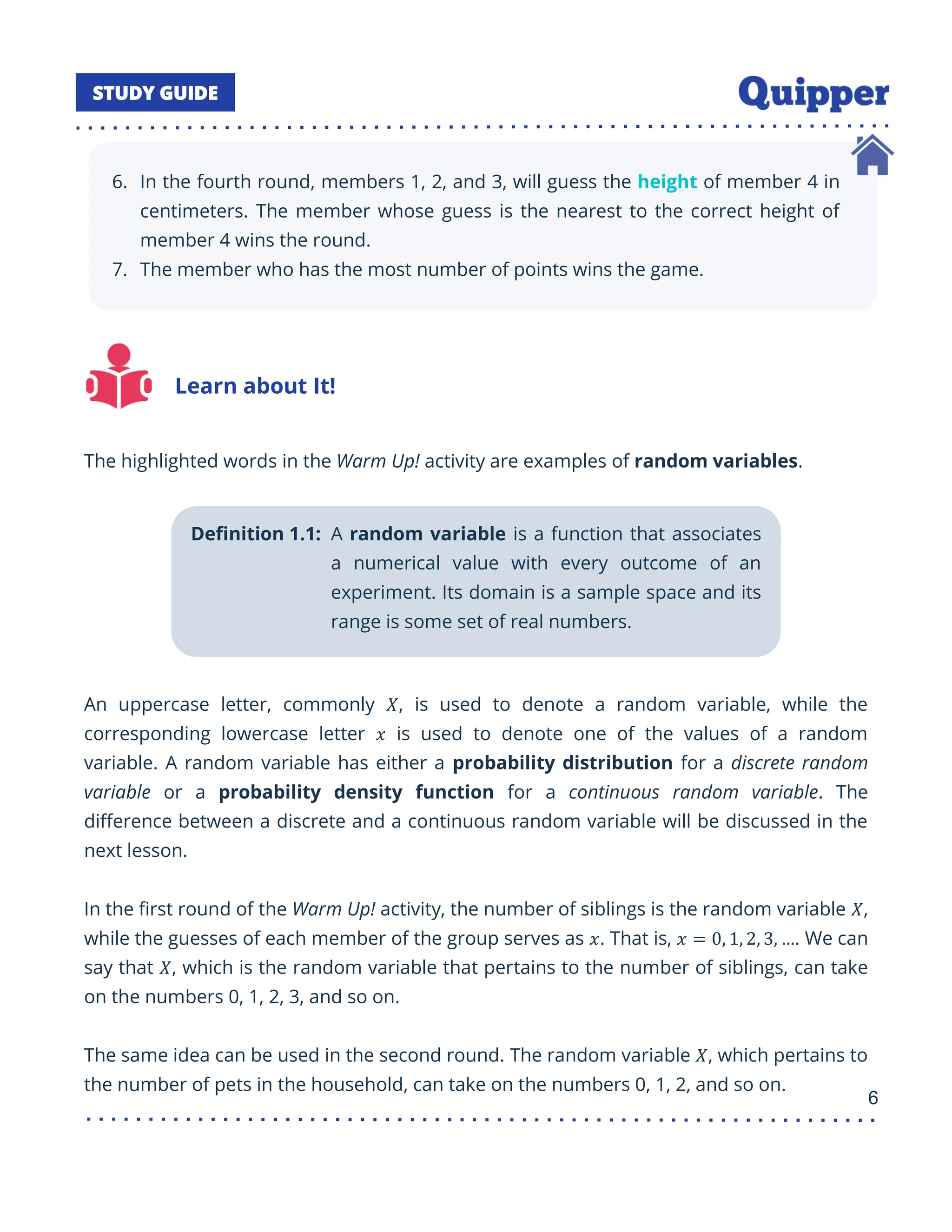 Descrete and CONTINUOUS RANDOM VARIABLES | PDF