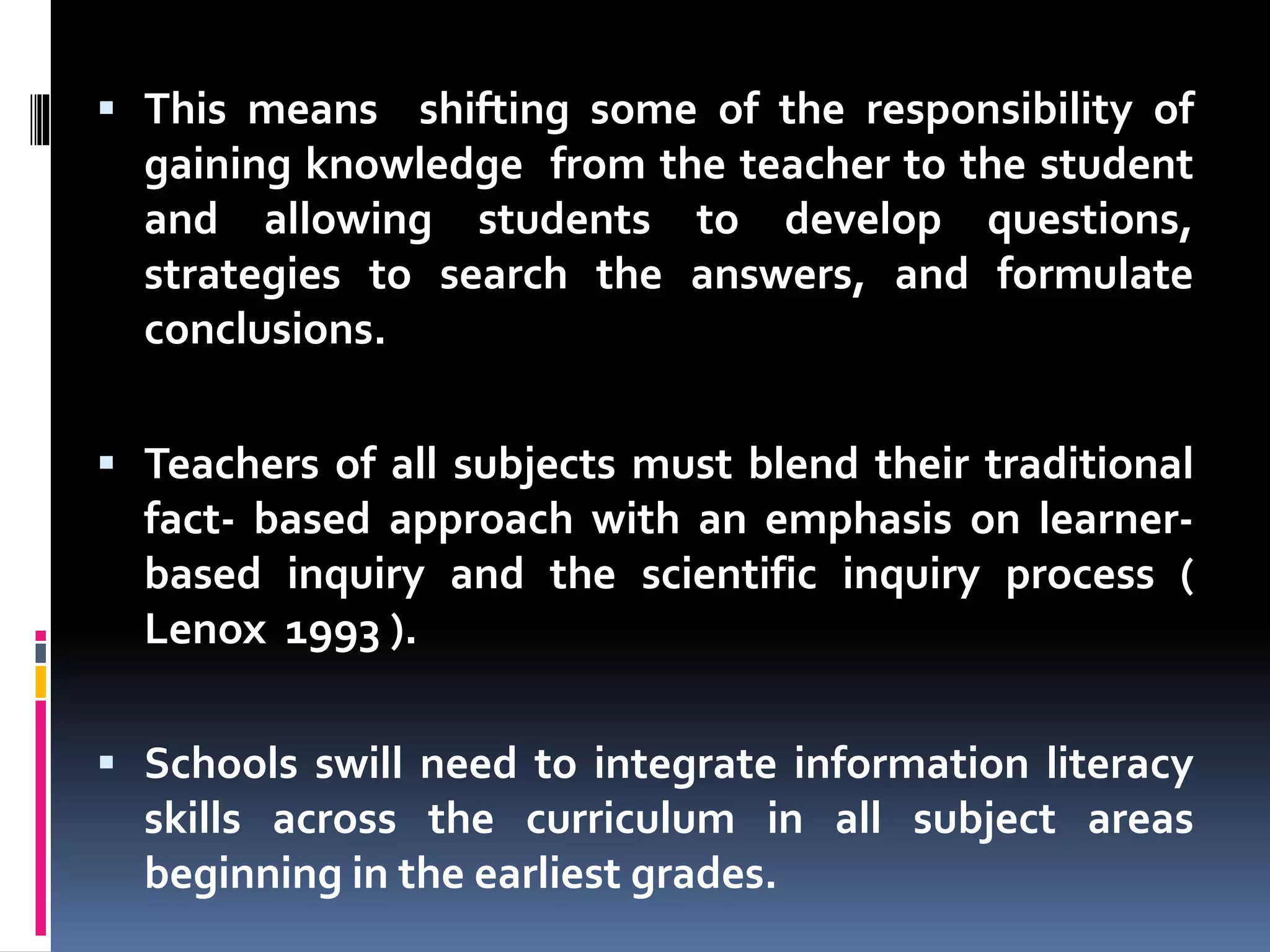 Information Literacy | PPTX