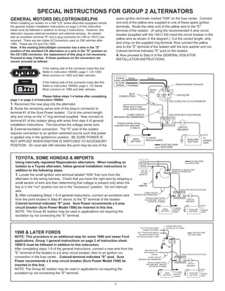SurePower Diode Isolator Installation Instruction | PDF
