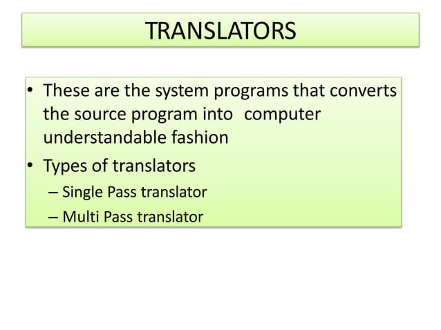 Introduction to System Programming | PPTX
