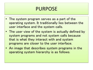 Introduction to System Programming | PPTX
