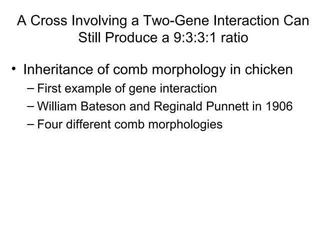 Epistatic gene interaction by BIOTECHNOLOGY CIIT ABBOTTABAD | PPT