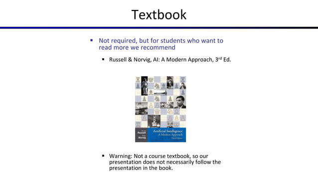 Sp14 cs188 lecture 1 - introduction | PPTX