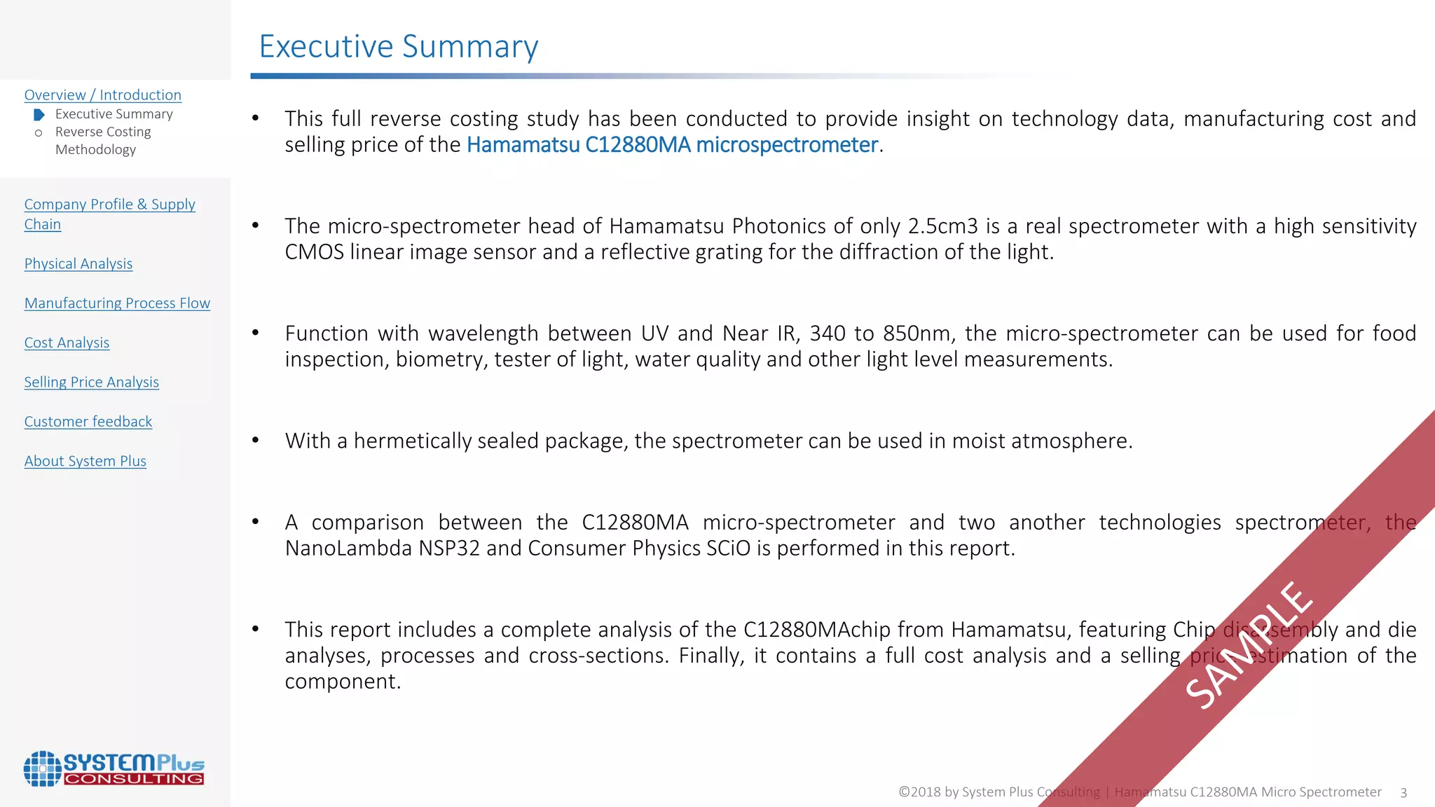 Hamamatsu C12880MA Micro-spectrometer | PDF | Science