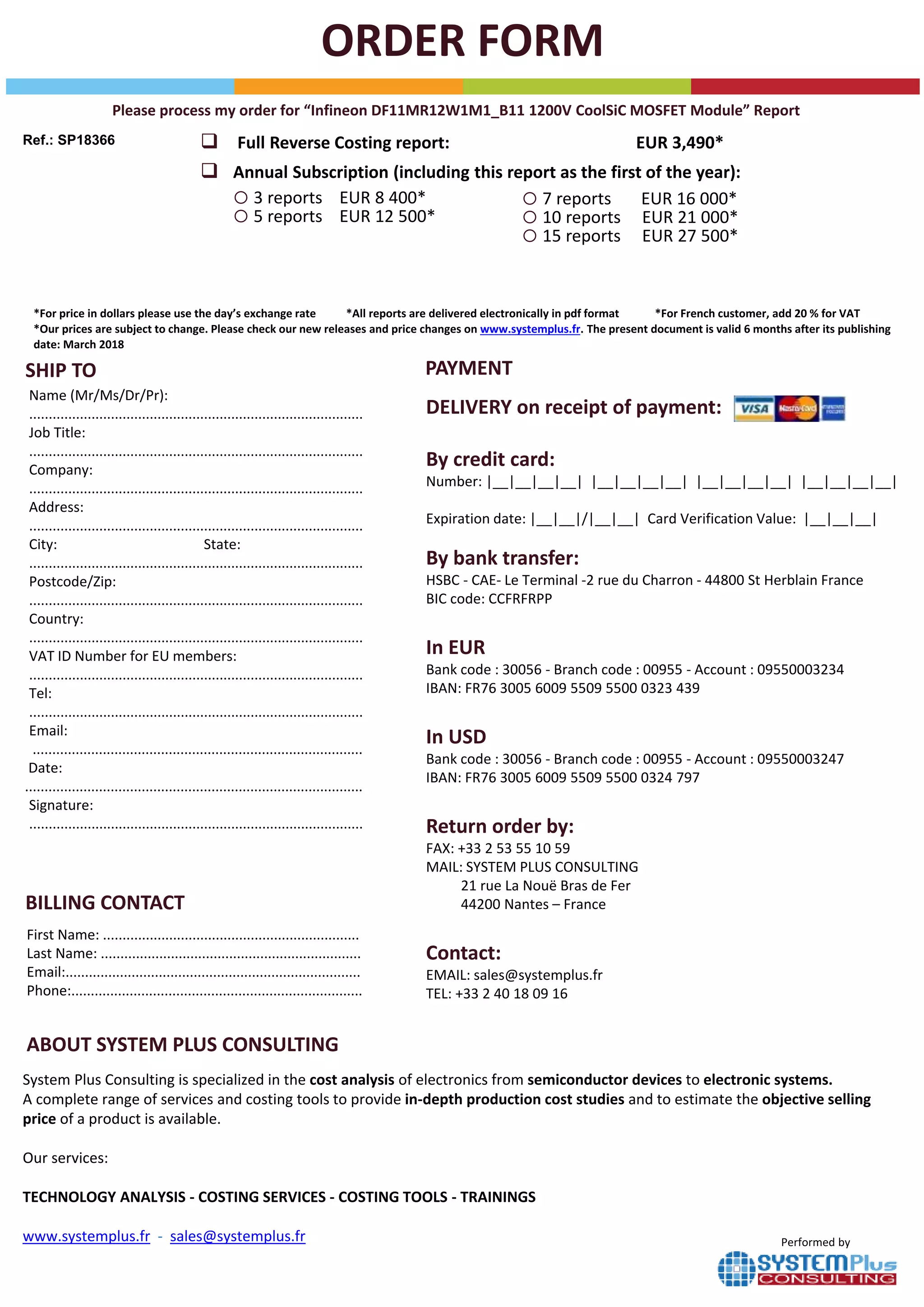 1200V CoolSiCTM MOSFET Module DF11MR12W1M1_B11, from Infineon 2018 teardown reverse costing ...