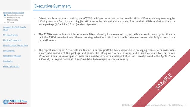 ams’ Spectral Sensor Portfolio: the AS726X Series report 2018 published ...